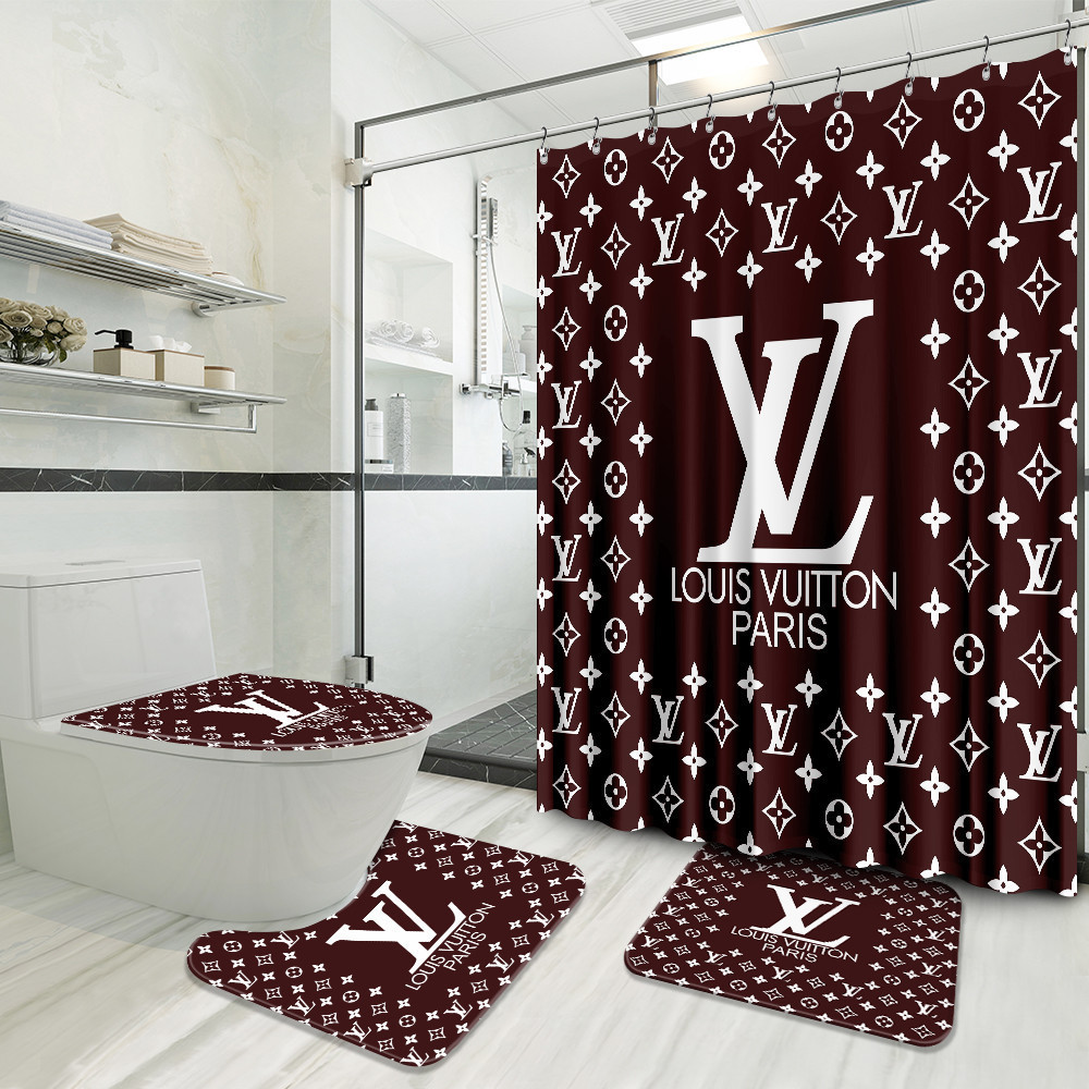 Louis vuitton shower curtain store