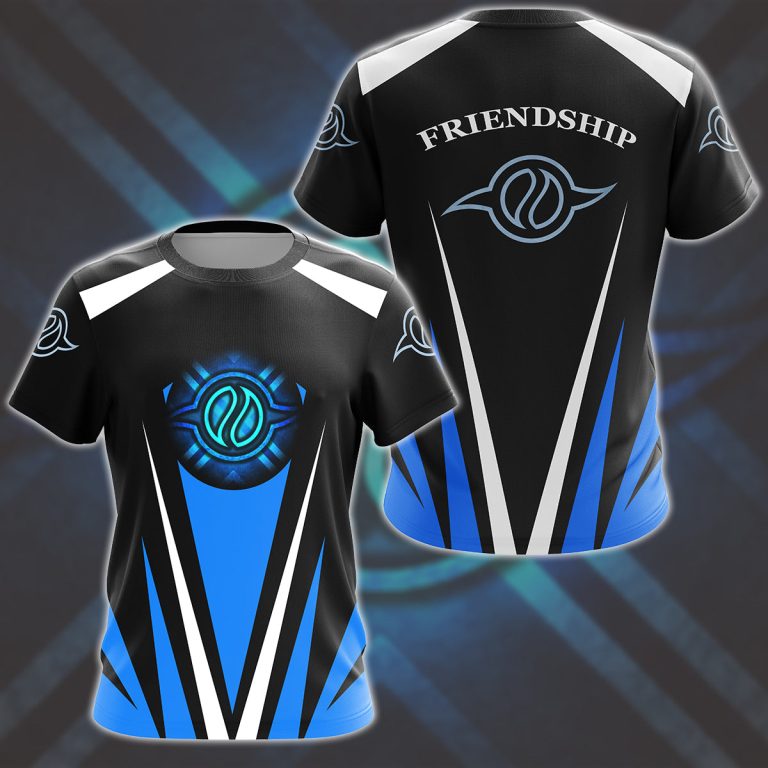 Digimon Crest Of Friendship Video Game All Over Printed T-shirt Tank ...